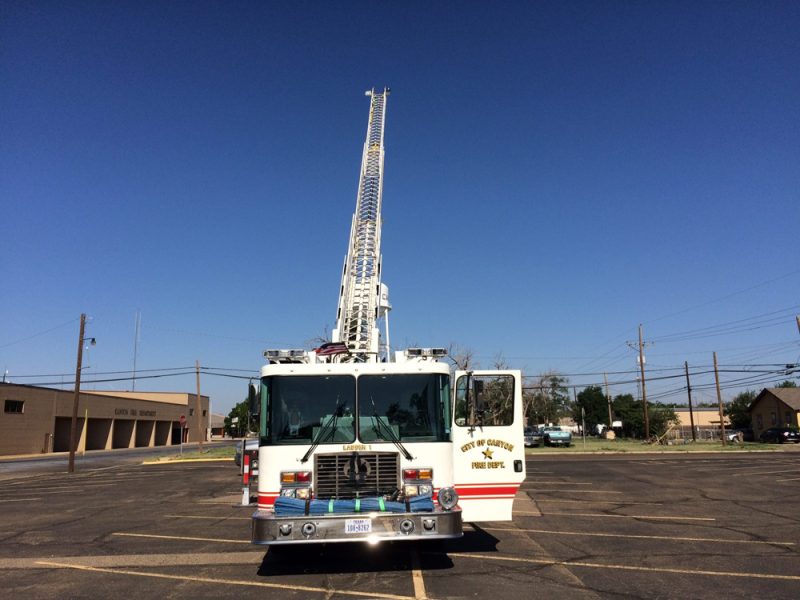 Aerial and Ground Ladder Site Testing - Myder Fire